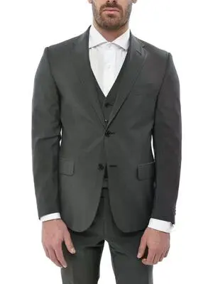 Corneliani Single-breasted Mohair-blend Suit - Grey