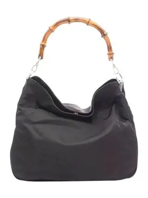 Gucci Bamboo Tote Bag - Black