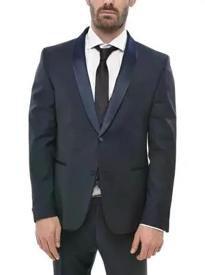 CORNELIANI Satin-lapel Three-piece Suit
