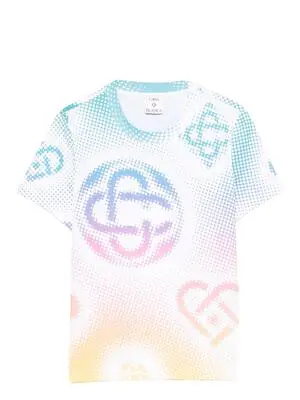 Casablanca Fitted T-shirt With Graphic Print - Multicolor