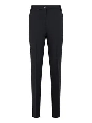 Pinko Tailored Slim Fit Ankle Length Trousers - Black