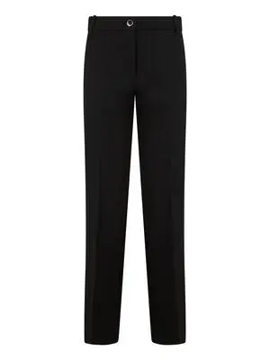 PINKO PINKO Slim-Fit Regular-Waist Straight-Leg Trousers