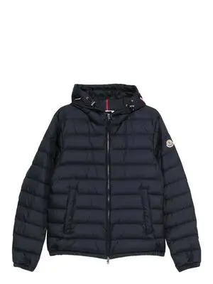 Moncler Down-filled Hooded Puffer Coat - Blu