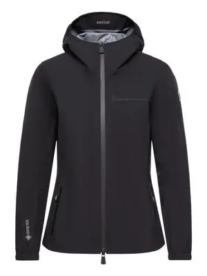 Moncler Hooded Jacket With Recco® Reflector - Nero