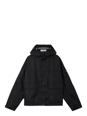 Stone Island Hooded Utility Jacket - Nero
