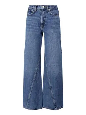 ANINE BING Cotton Jeans - Blue