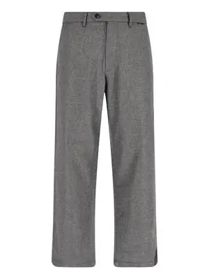 Closed Wool-blend Tailored Trousers - Grey