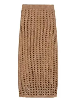 MAX MARA MAX MARA Cotton Webbing Mini Skirt