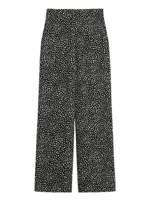 Max Mara Wide-leg Trousers - Nero
