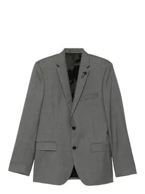 LARDINI Single-breasted Virgin Wool Suit For - Grigio