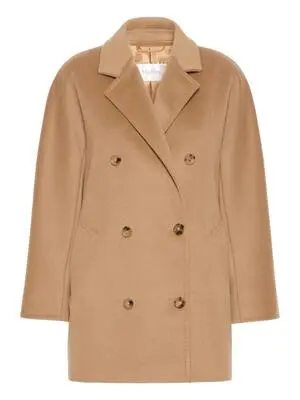 Max Mara Max Mara Wool And Cashmere Beaver Jacket Beige