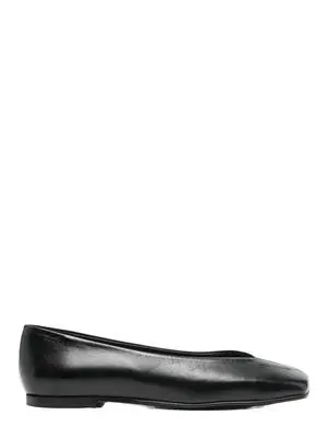 ALOHAS ALOHAS Squared Toe Low Heel Leather Flats
