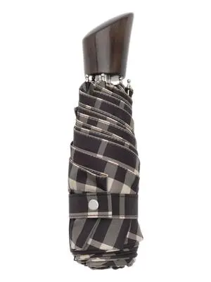 Burberry Check Mini Folding Umbrella, 59cm Length - Nero