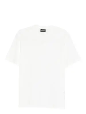 Emporio Armani Logo Cotton T-shirt - White