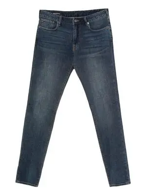 Emporio Armani Cotton Denim Jeans - Blue