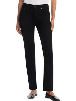 Rag & Bone Flexi Wren Mid Rise Slim Jeans - Black