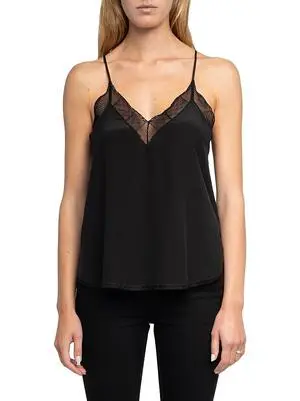 Zadig&Voltaire Christy Silk Camisole - Black