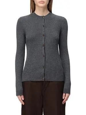 Burberry Ribbed Cardigan - Grey