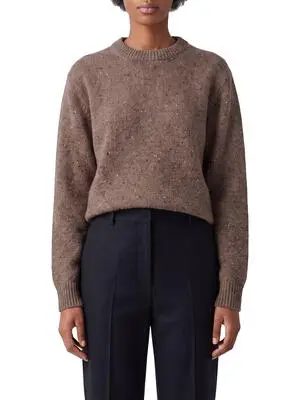 RÓHE Ribbed Sweater - Brown