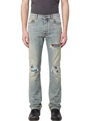 Amiri Distressed Skinny Fit Jeans - Blue