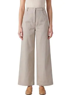 Max Mara Wide-leg Jeans - Beige