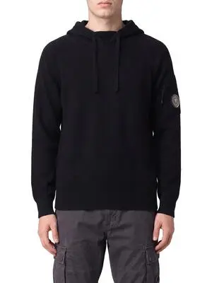 C.P. COMPANY C.P. Company Black Knit Hoodie Black