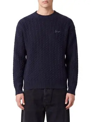 Kenzo Cable Knit Sweater - Black