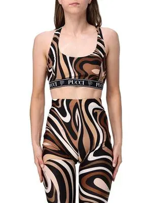 Emilio Pucci Printed Leggings - Brown