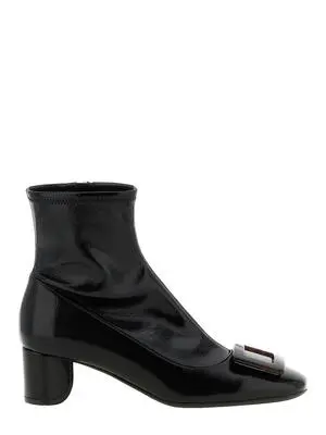 ROGER VIVIER Roger Vivier Buckled Ankle Boots