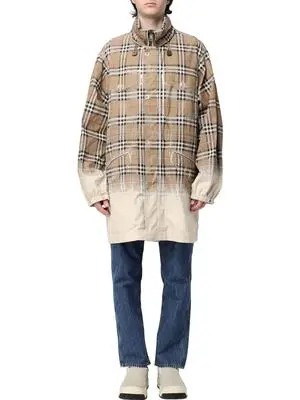 Burberry Checked Jacket - Dove Grey