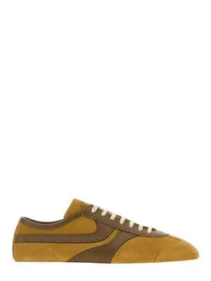 Dries Van Noten Dries Van Noten Lace-Up Sneakers Ocher