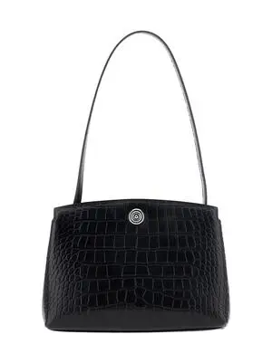 LIFFNER Embossed Mini Handbag - Black