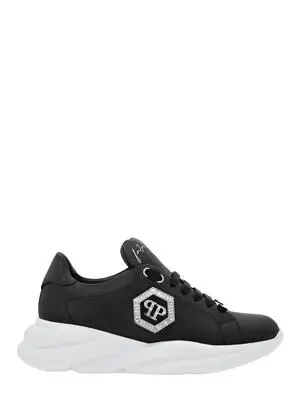Philipp Plein Embellished Sneakers - Black