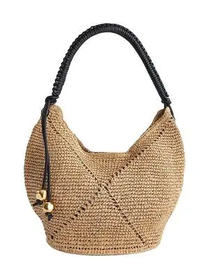 Madewell The Camren Straw Bag - Natural Multi