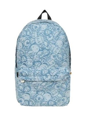 A BATHING APE Baby Milo & Friends Backpack - Denim