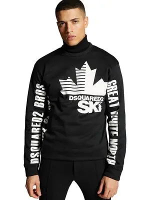 Dsquared2 Ski Crewneck Sweatshirt - Black