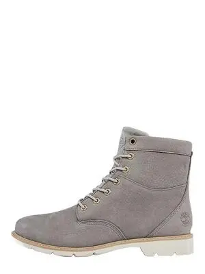 Timberland Waterproof Lace-up Boots - Grey/beige/white