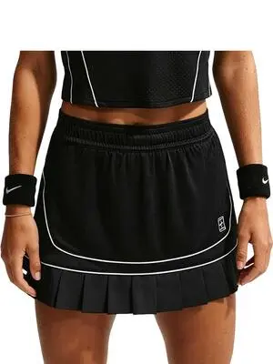 Nike Court Advantage Dri-fit Skirt - Black/white