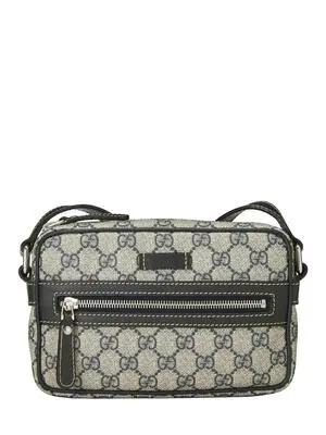 Gucci Gg Supreme Camera Bag - Navy