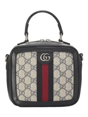 Gucci Ophidia Top Handle Bag - Brown