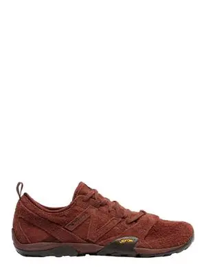 NEW BALANCE Suede Trail Running Sneakers - Brown