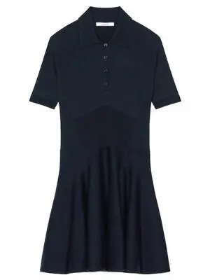 GIVENCHY Givenchy Mini Polo Dress In Cotton And Silk
