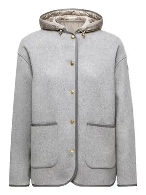 Moncler Reposse 3-in-1 Reversible Hooded Jacket - Grey