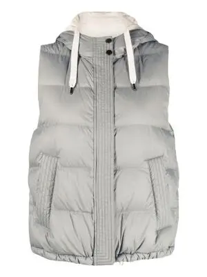 BRUNELLO CUCINELLI Brunello Cucinelli Quilted Down Vest With Drawstring Hem