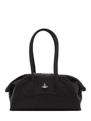 VIVIENNE WESTWOOD Shirley Small Nylon Holdall Bag - Black