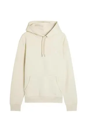 Polo Ralph Lauren Polo Ralph Lauren Embroidered Cotton-Blend Hoodie Beige