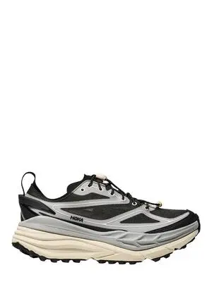 Hoka One One Stinson One7 Lace-up Sneakers - Starlight Gray/eggshell Color