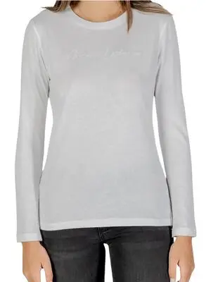 Armani Exchange Long Sleeve Round Neck T-shirt - Gray