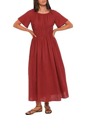 PETAL & PUP Harlen Cotton Maxi Dress