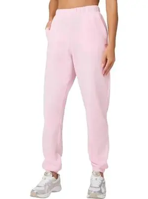 FABLETICS Fabletics Cozy Fleece Sweatpant Soft Pink